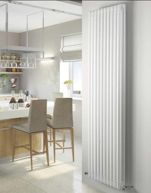MHS Multisec Traditional 4 Column Radiator in Traffic White – Totally Rads